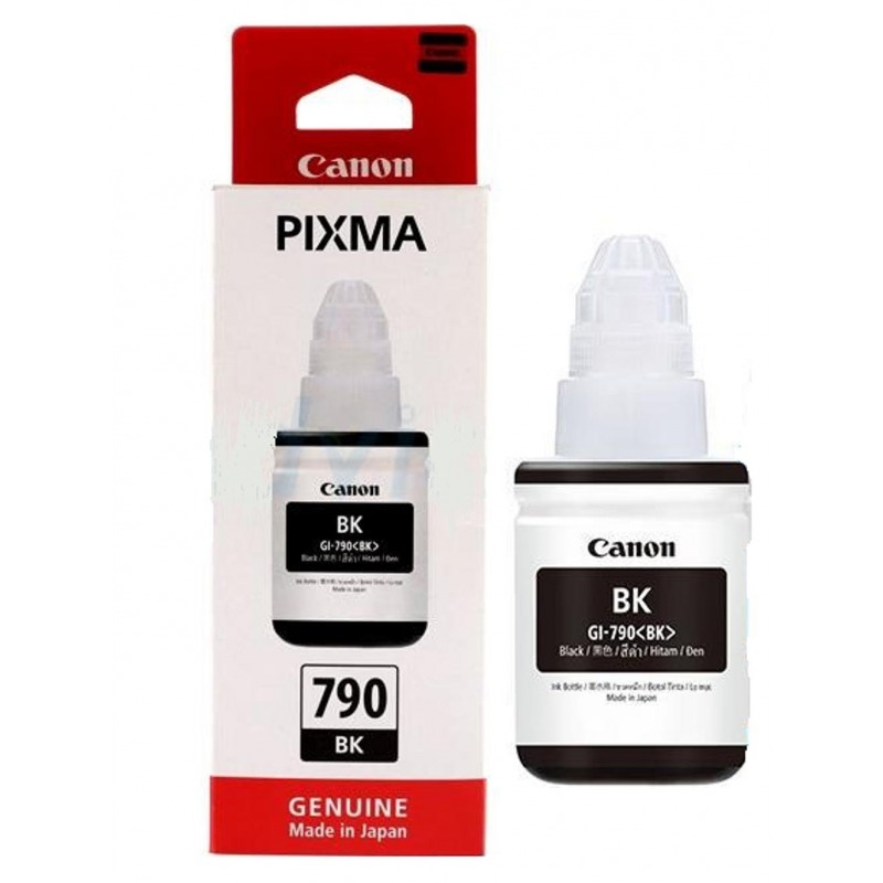 Jual Tinta Refill Tinta CANON GI-790 Black 70ml Original Harga Murah ...